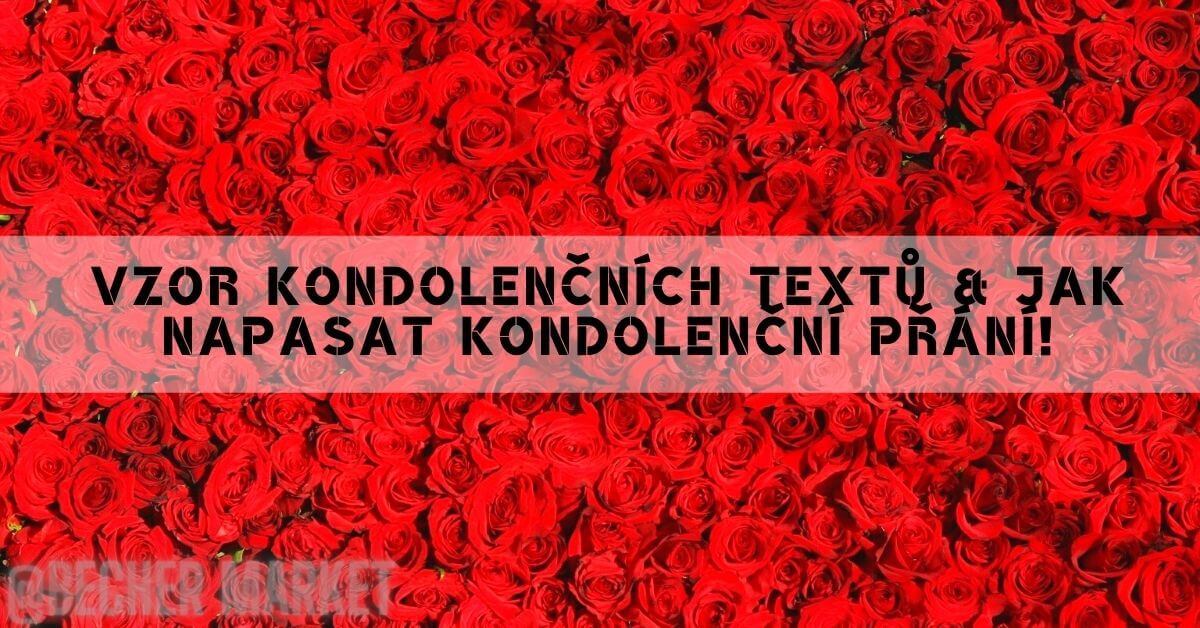 Vzor kondolenu010dnu00edch textu016f & jak napasat kondolenu010dnu00ed ...